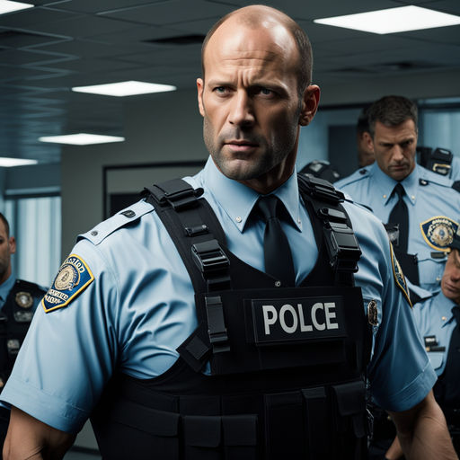 Movie scenes of Jason Statham as a tough guy NYPD cop called... by PFS ...