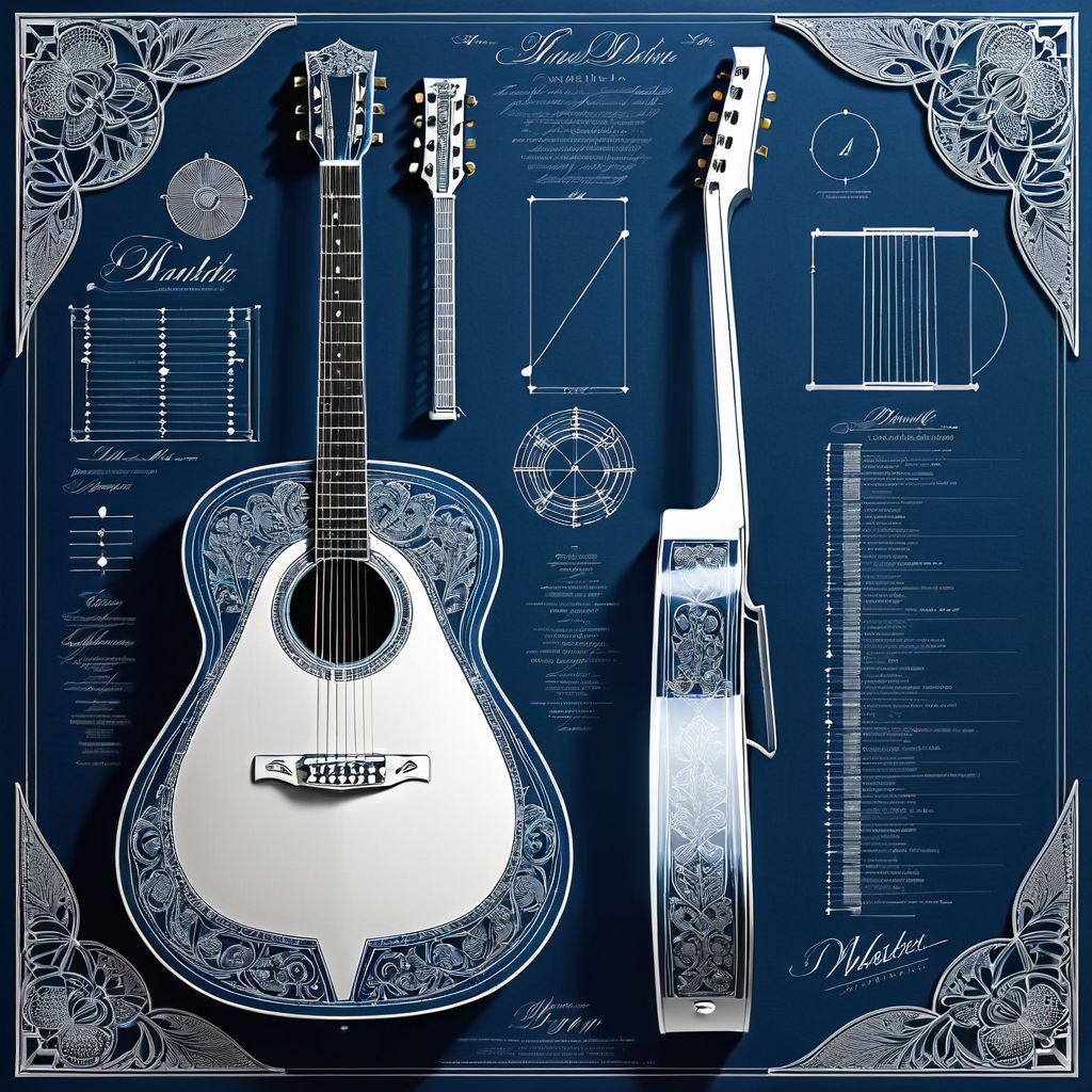 A full page concept design of a acoustic guitar by EMPYER - Playground
