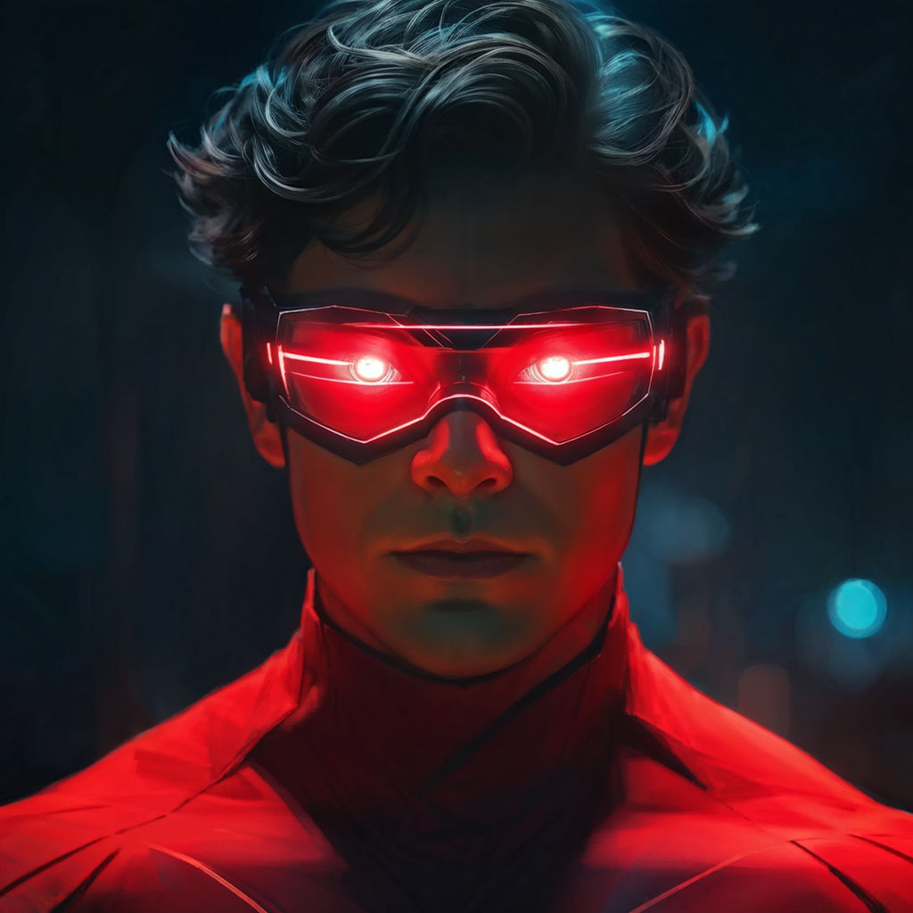Cyclops-inspired superhero envisioned as a realistic person by Matheus ...