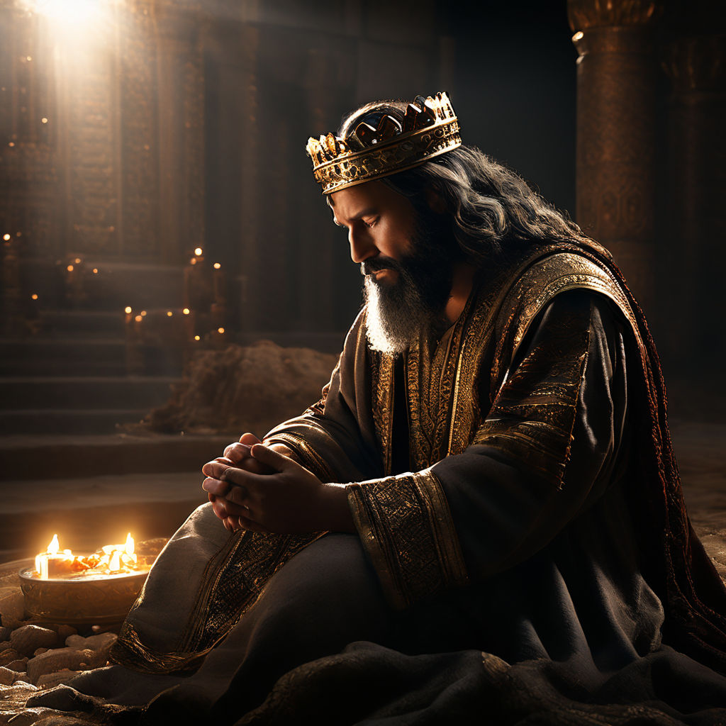 King Solomon Praying