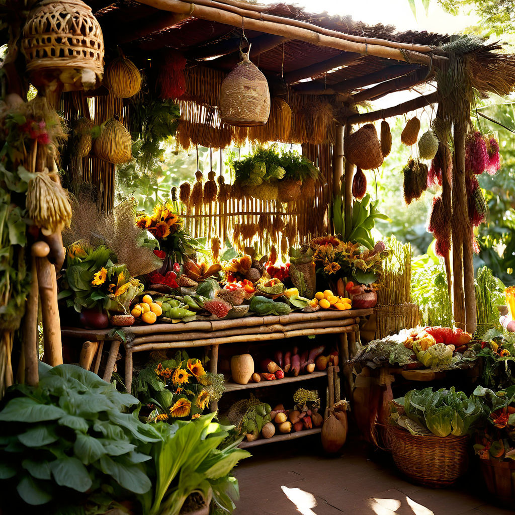 Enchanted garden style vegetable grower's booth by HIRANG, VINCENT IVAN ...