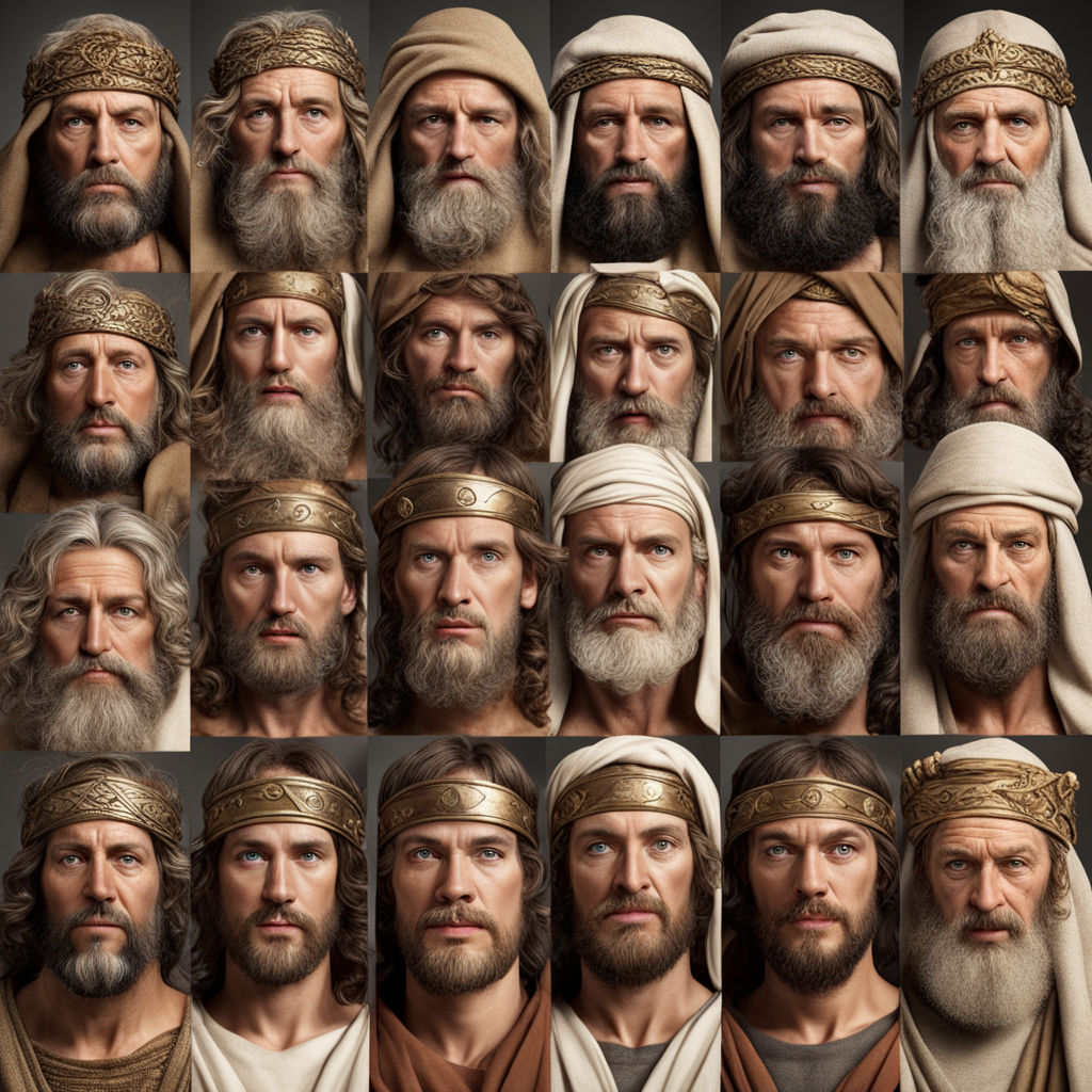 12 men from the biblical era by André Luiz Reis da Cruz André Reis ...
