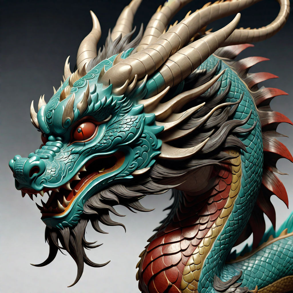 A chinese Dragon character by 黃昭文 - Playground