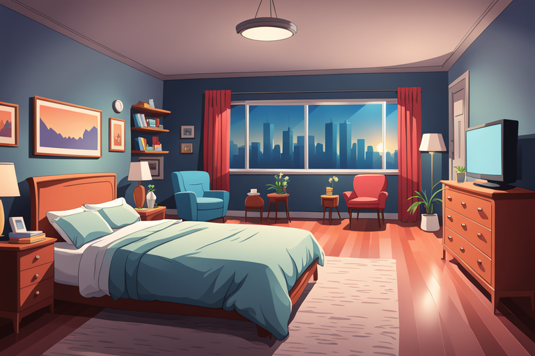 Vector wide bedroom by JCDima - Playground