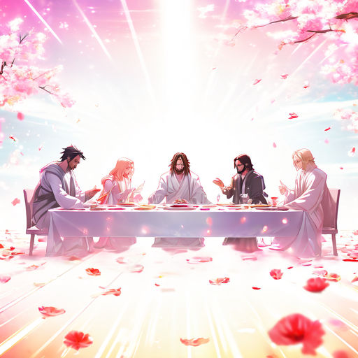Last Supper reimagined as an ACG anime scene by 16莊騏睿 - Playground