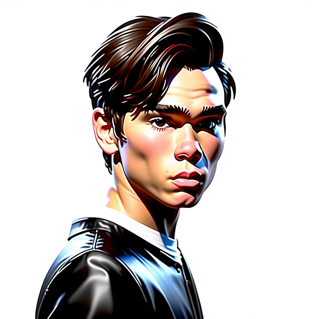 George Shelley as Tommy Lee Jones by Luke Higham - Playground