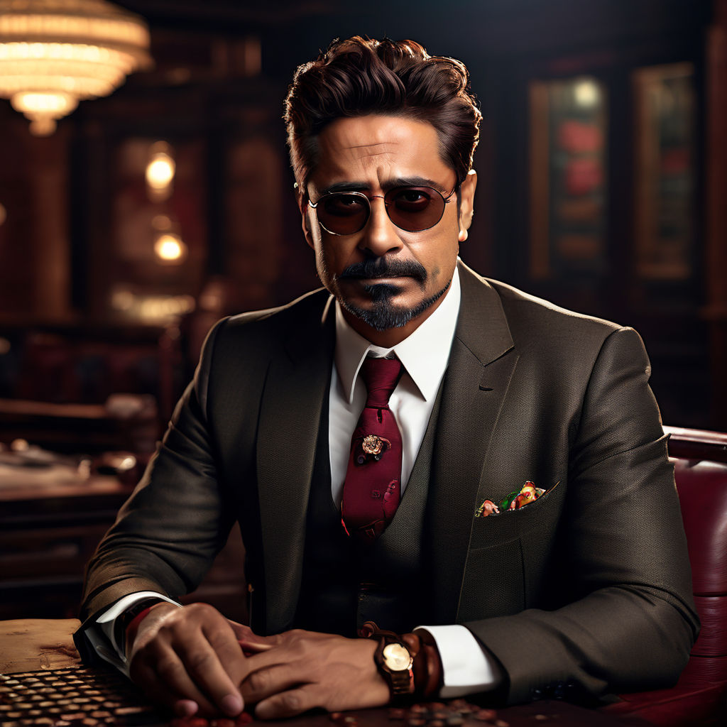 RDJ AS A INDIAN POLITICIAN by SHUBHAM KUMAR - Playground