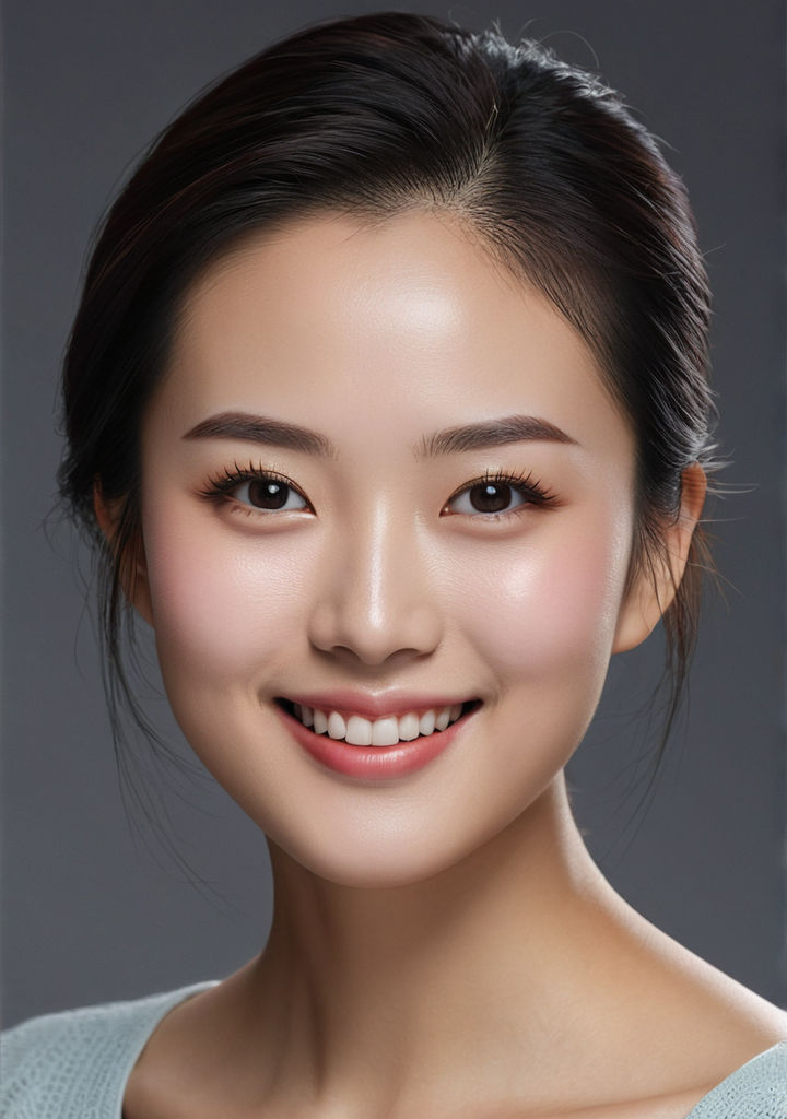 Portrait of a Chinese girl by Gui Chao Feng - Playground
