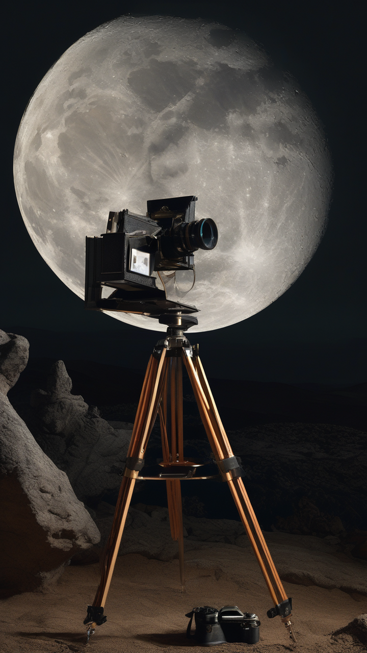 John W. Draper capturing the brilliance of the moon with his... by 최성호 ...