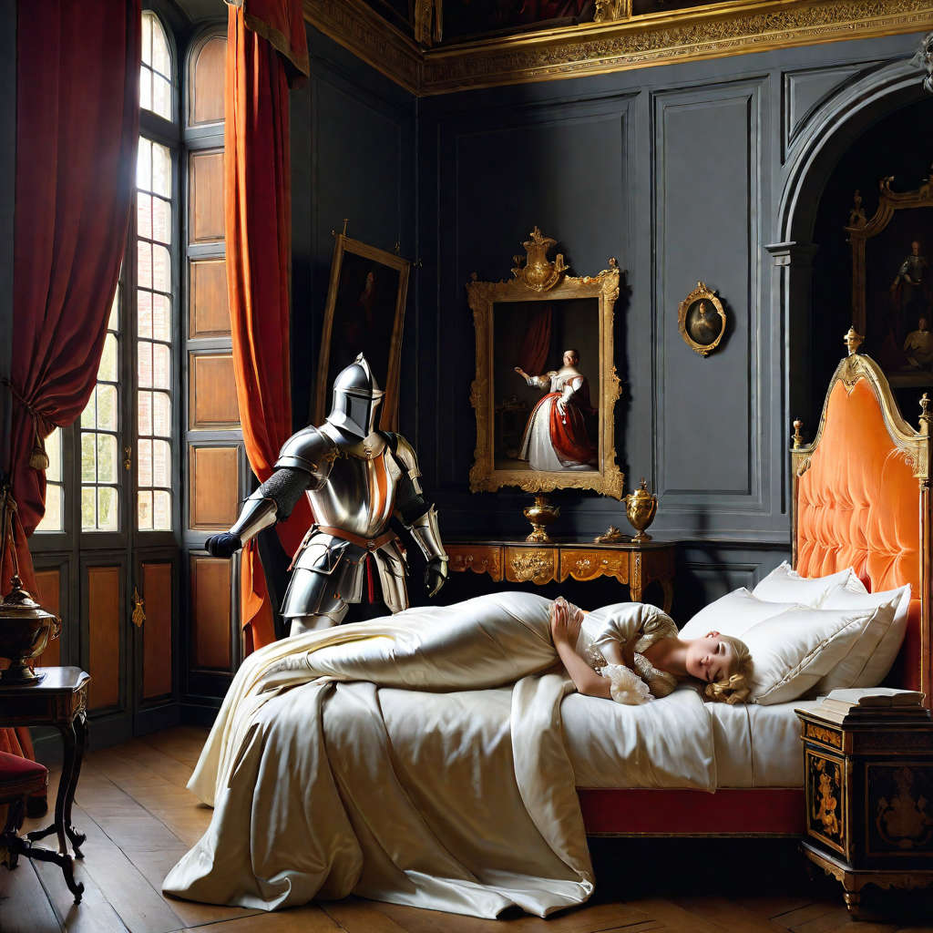 View 3/4(((knight runs into the bedroom by Jelly Shaft - Playground