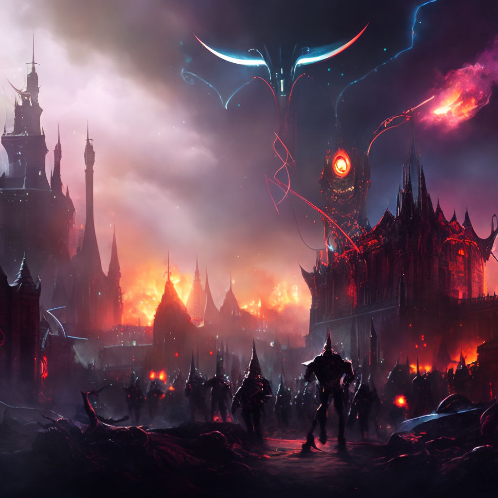 Illustrations for the book "War of the Worlds" by roma omen - Playground