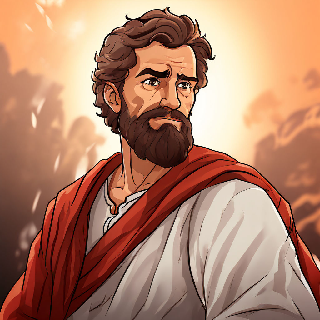 Apostle paul in animation format for youtube cover photo by Jessé ...