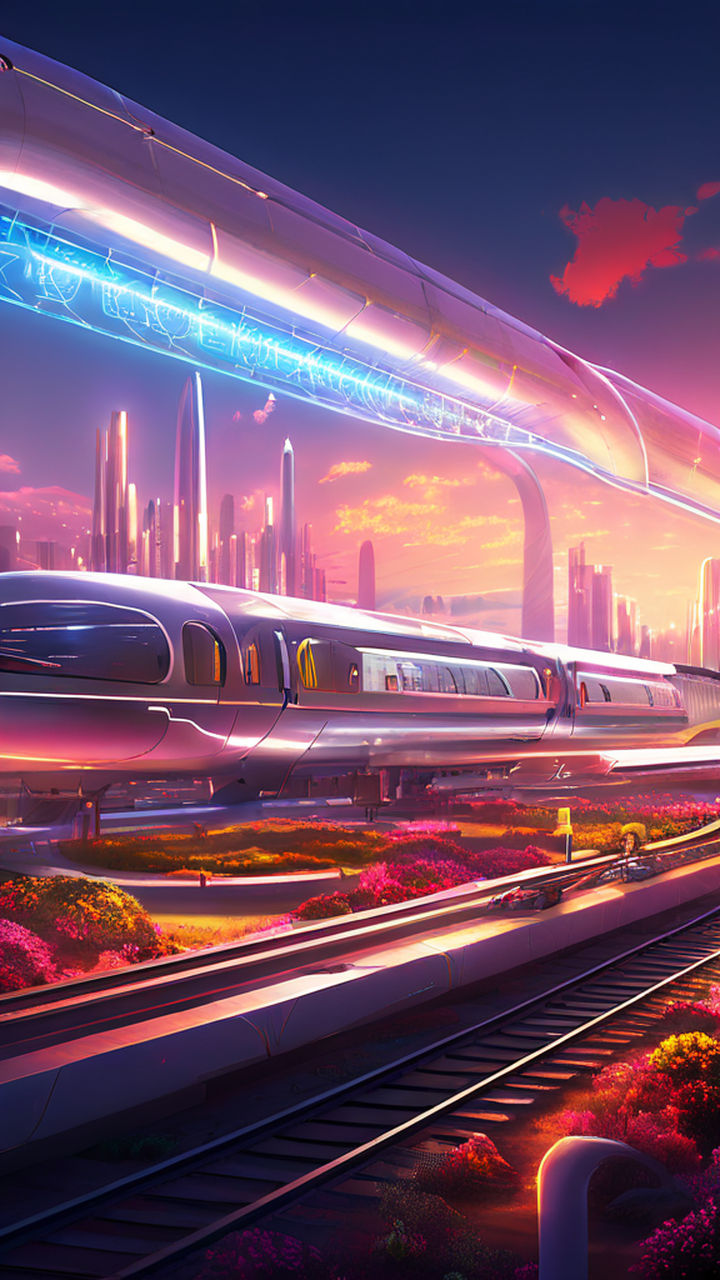 Transition to a diagram of the Hyperloop system by Mr Fire - Playground