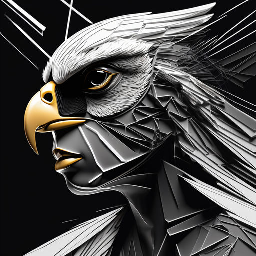 Abstract Falcon by AI_guj - Playground