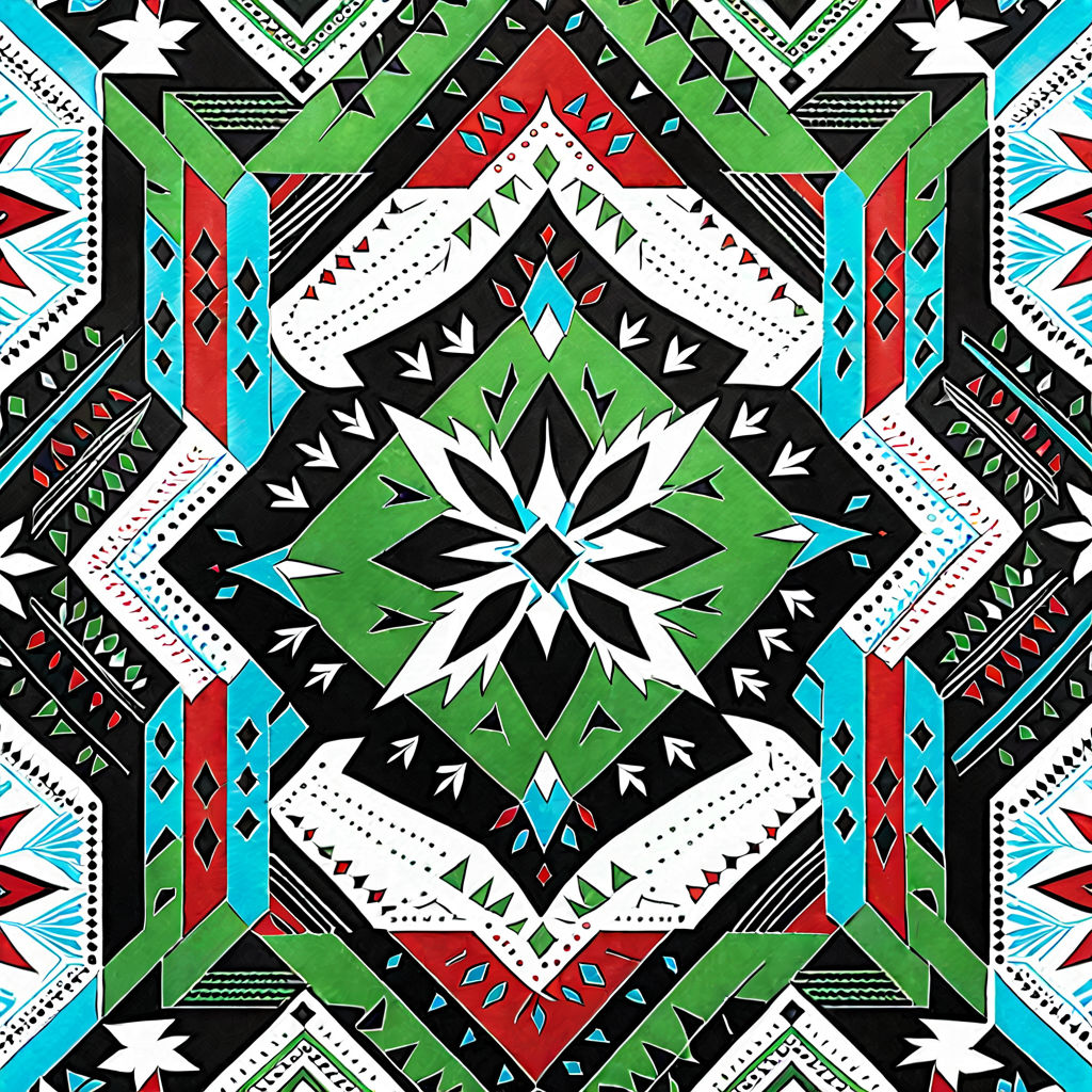 Native american pattern repeating design for notebook cover ... by ...