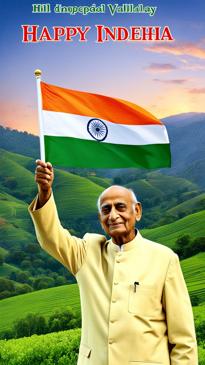 Draw Disney Pixar animated image of sardar Vallabhbhai Patel... by ...