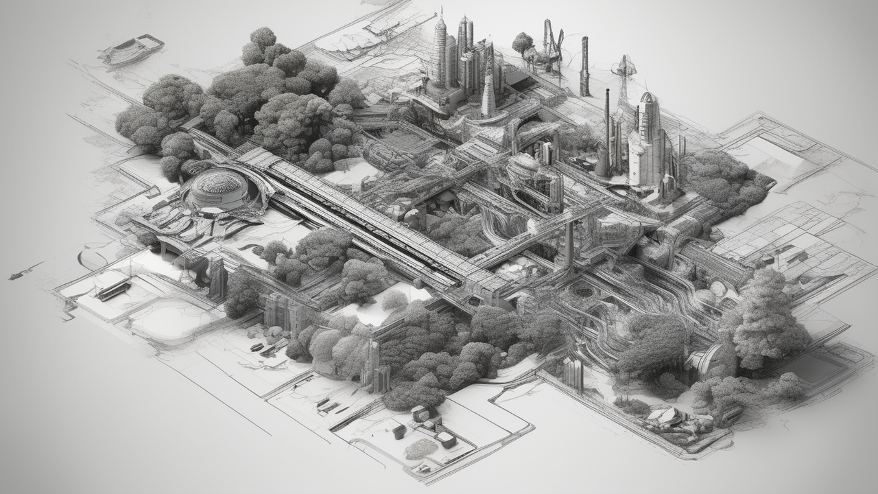 Create a captivating line art graphic that illustrates the d... by Ron ...