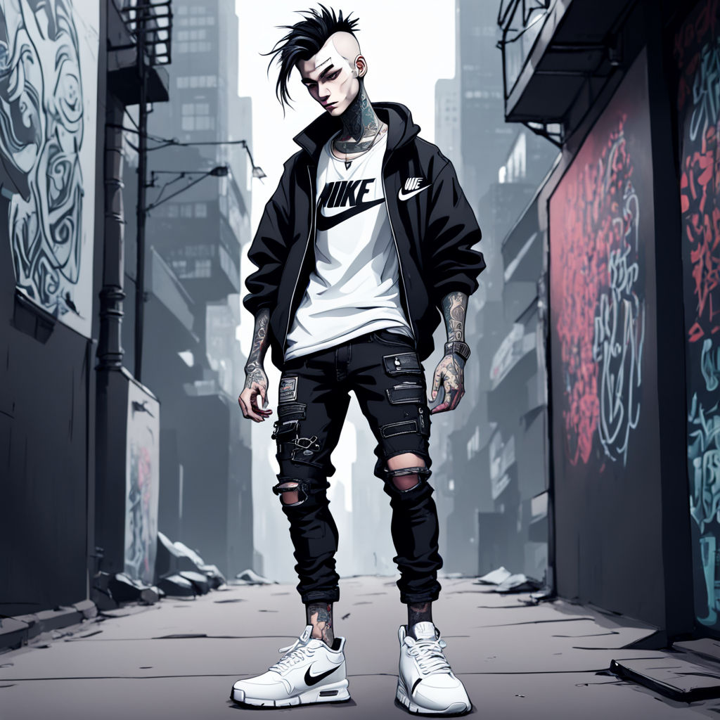 Cartoon boy with a slim build by Lobo Kush - Playground