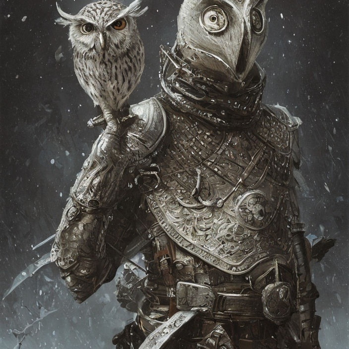 Owl knight by Connor Hawkins - Playground