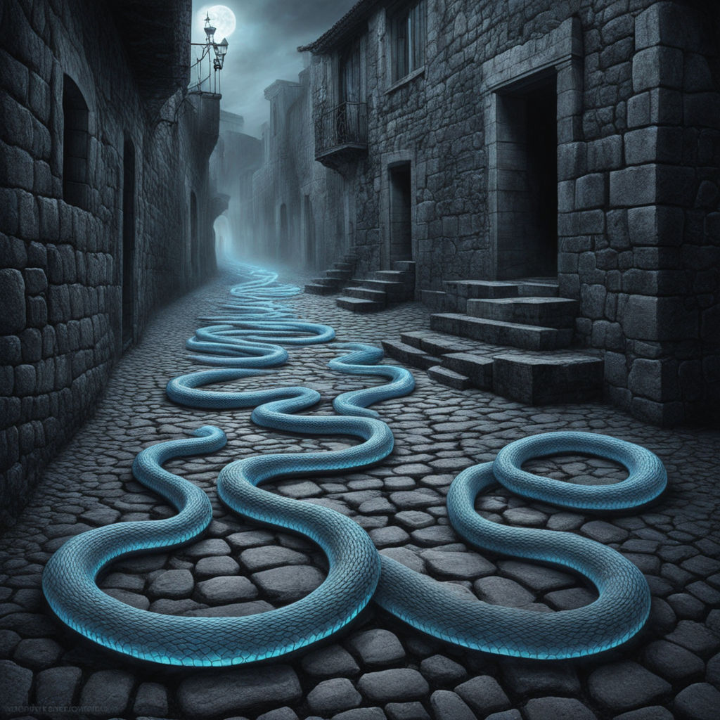 Spectral ghost snakes by burner - Playground