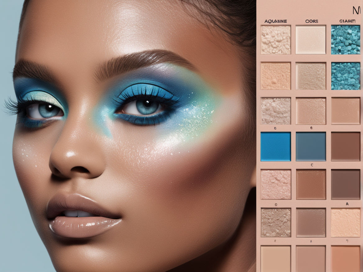 Color-coded beauty chart featuring a spectrum of skin tones ... by Joy ...