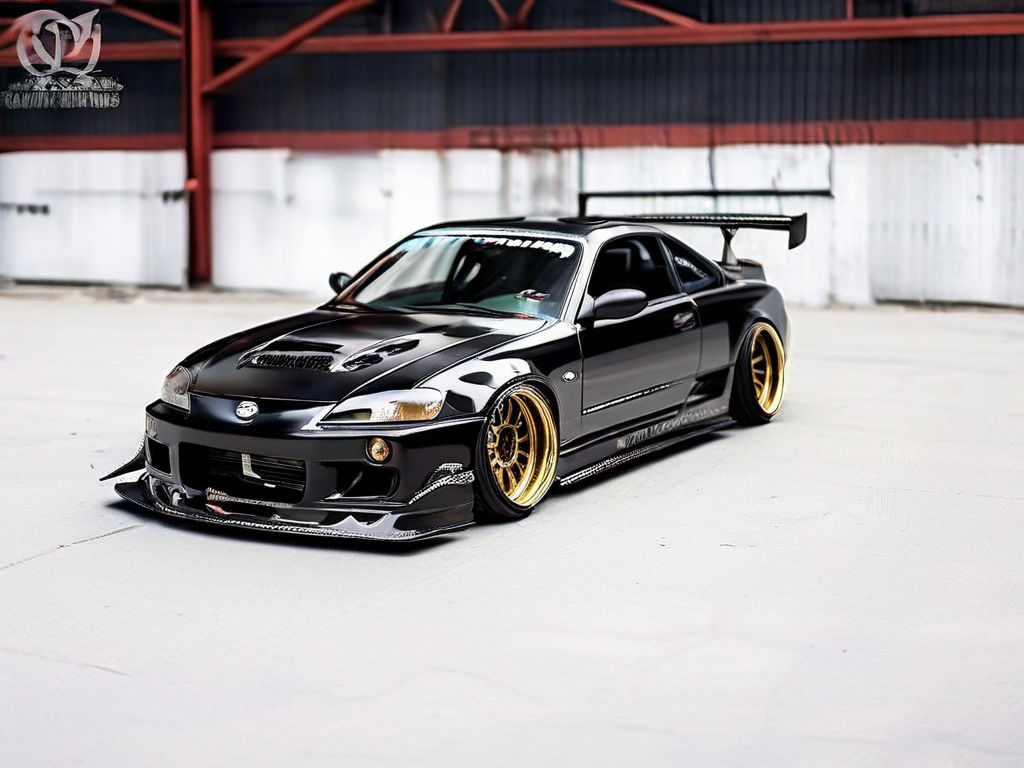 Nissan silvia s15 body kit liberty works black and letters g... by Martin Santiago Segarra ...