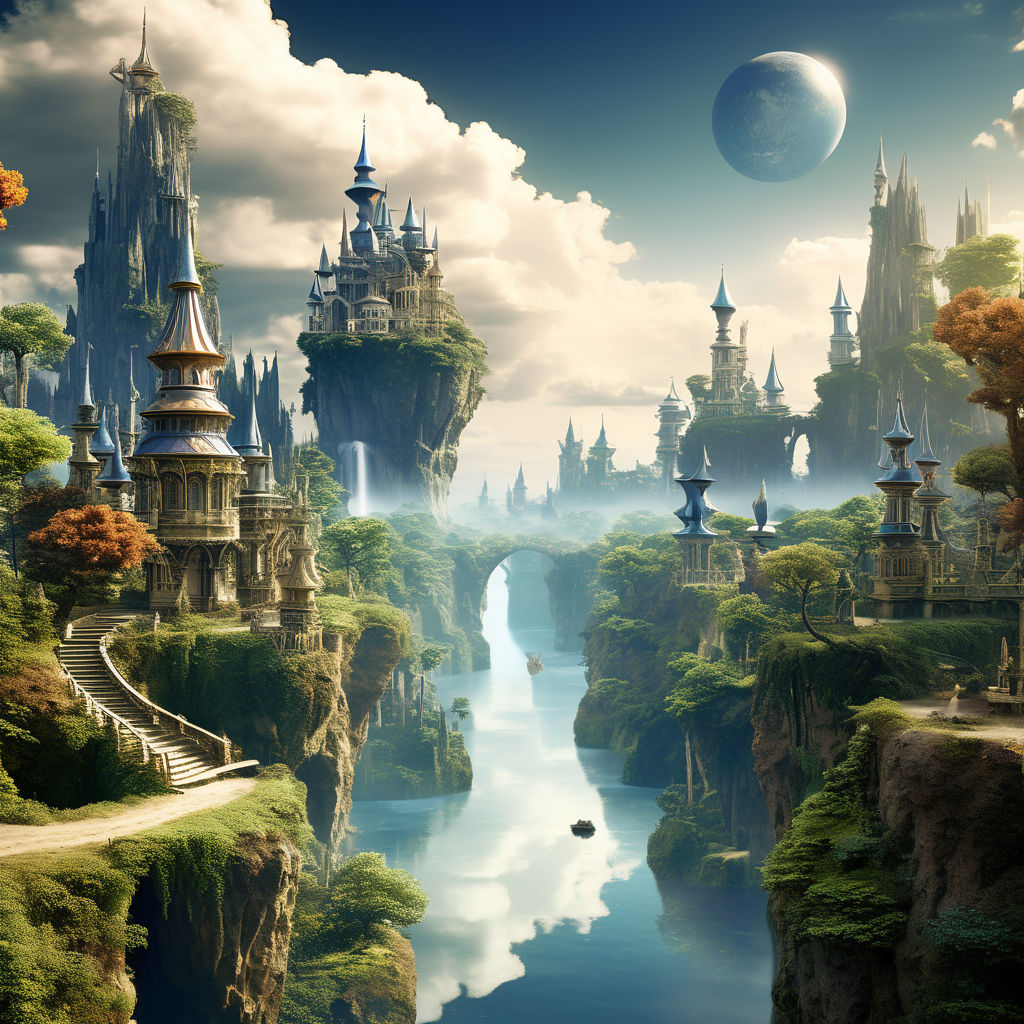 Reality and fantasy mixing with each other. by Akikat Makhmotov ...