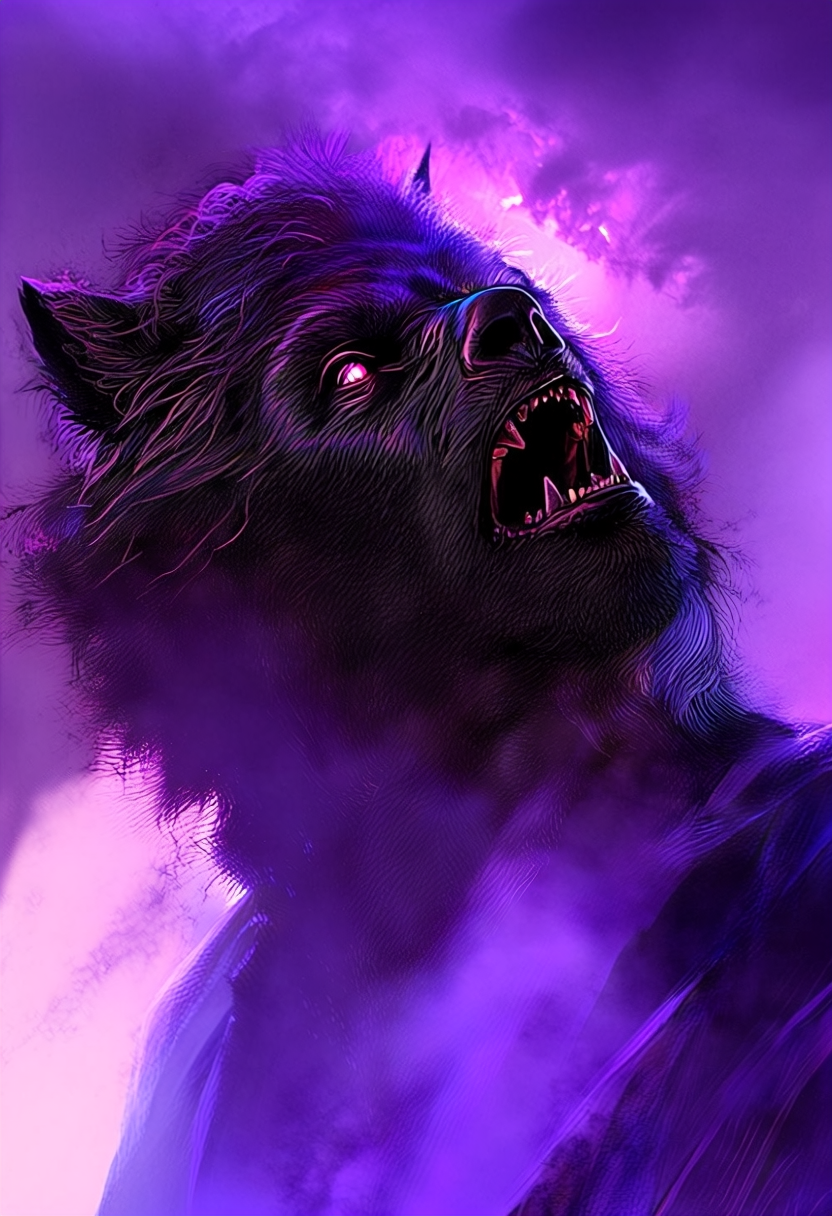 Classic werewolf portrait by xnihilo777 - Playground