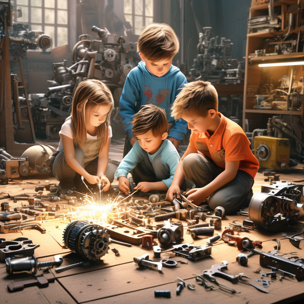 A group picture showing children working together by today इंडिया ...