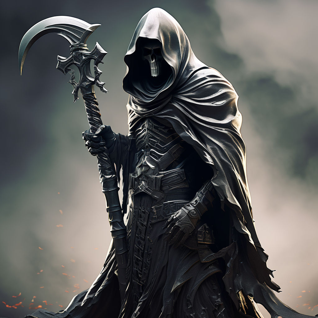1. **Reaper Look:** Create a hooded reaper with eyes set in ... by Zero ...