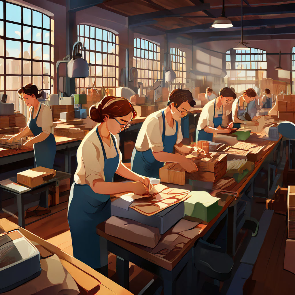 Animated picture of packing factory working fast by Dana Hany Samir ...
