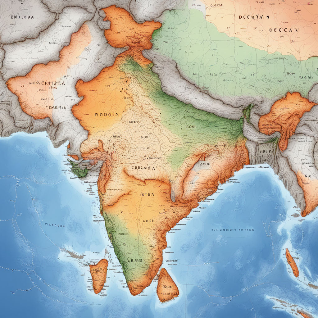 Map of India by Garv s - Playground