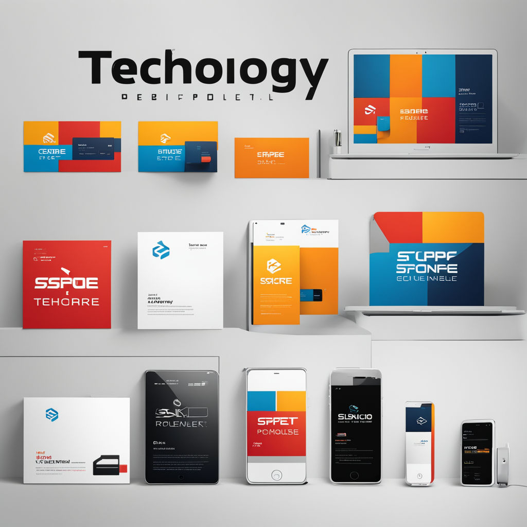 Create a minimalistic logo for a technology store by emırkhon - Playground
