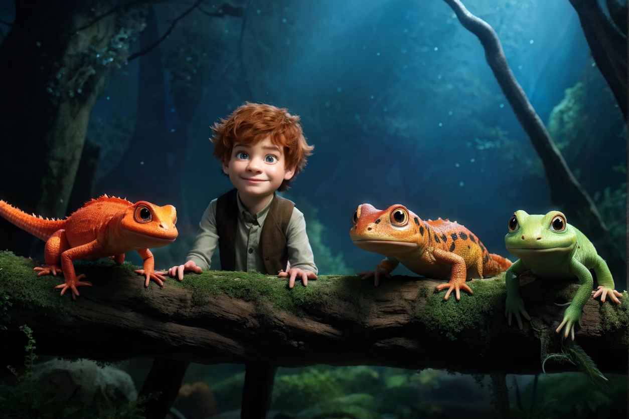 DREAMWORKS/PIXAR NEWT/SALAMANDER/FIRENEWT by Chestnut - Playground