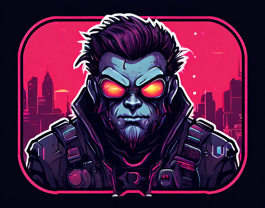 Shadowrun cyberpunk ork by Pox Toxic - Playground