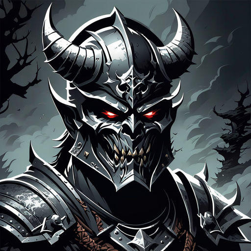 DEMON FACE. HELMET by Hombrede Color - Playground