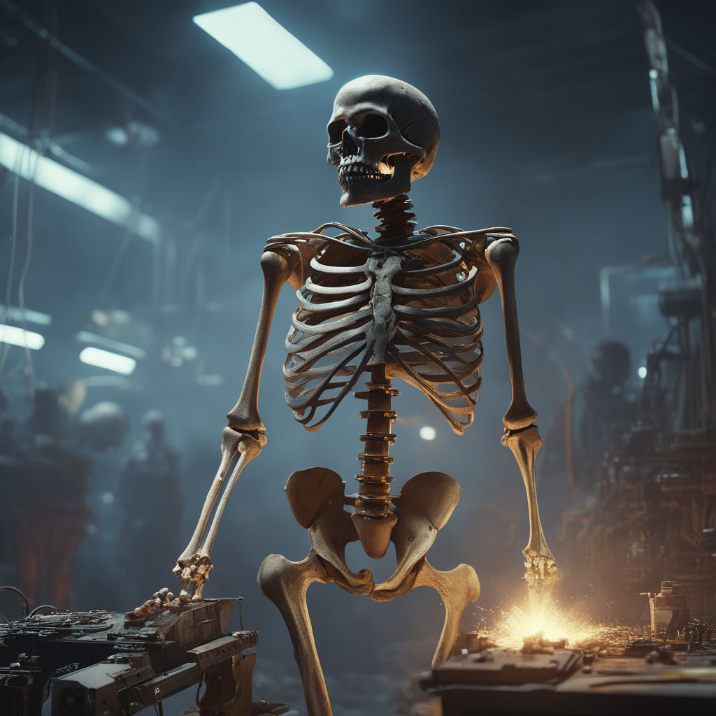 Skeleton by vicvic 1979 - Playground