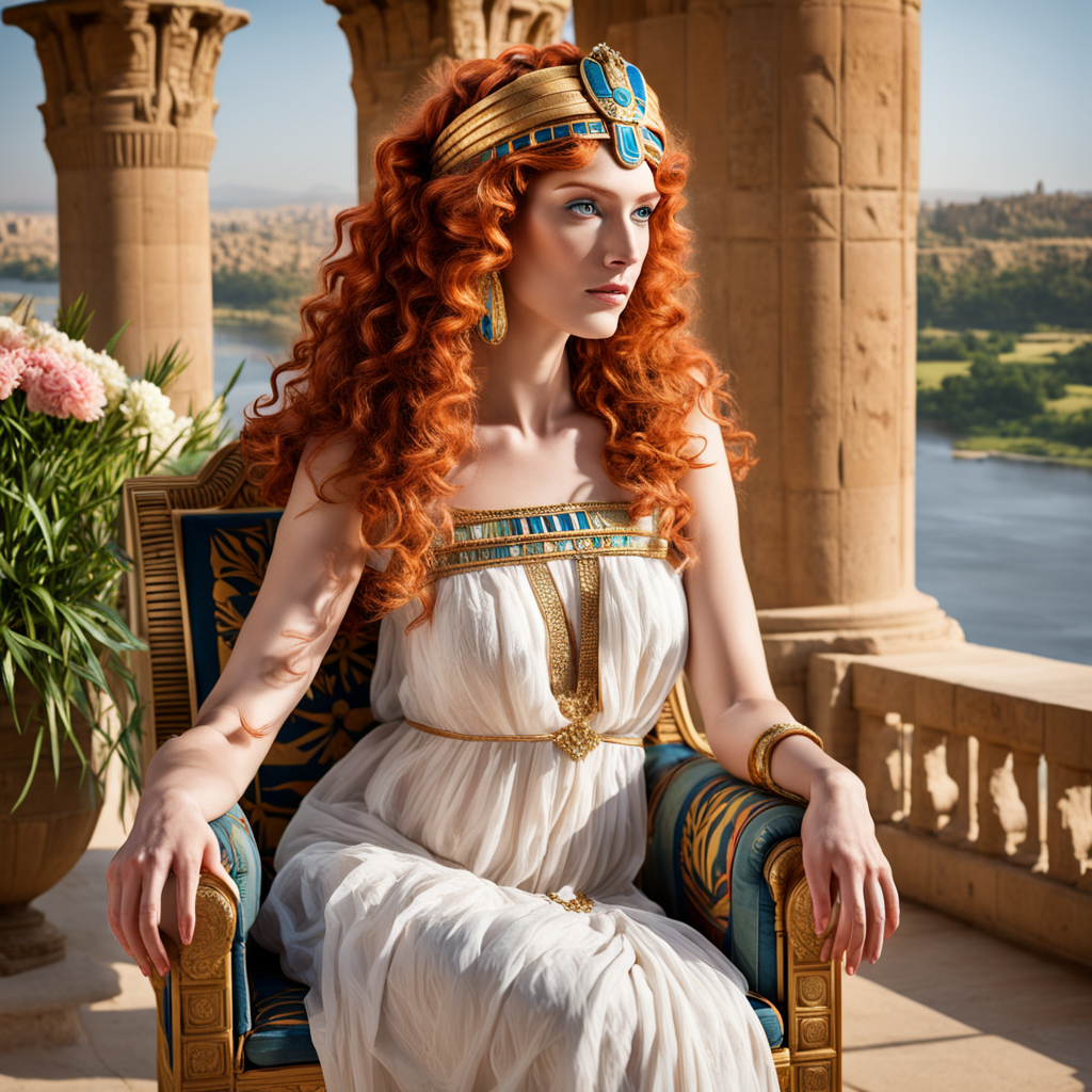 Ancient Greek queen by Andromede - Playground