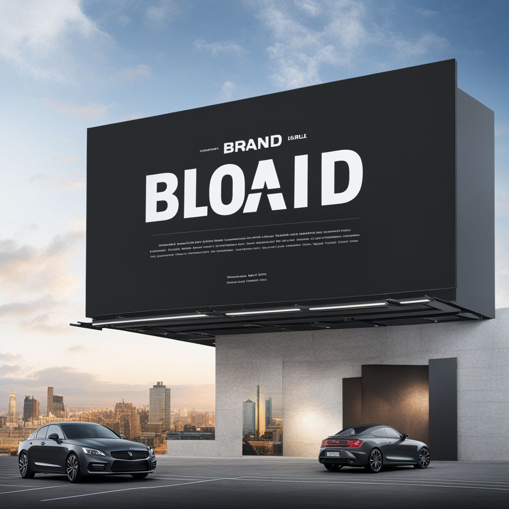 You must create a billboard advertisement for the company. T... by Gede ...