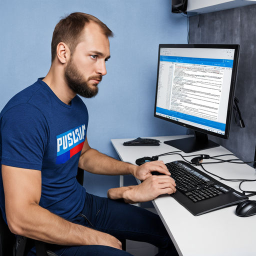 Russian man is a realistic programmer by Спб Тайтл - Playground