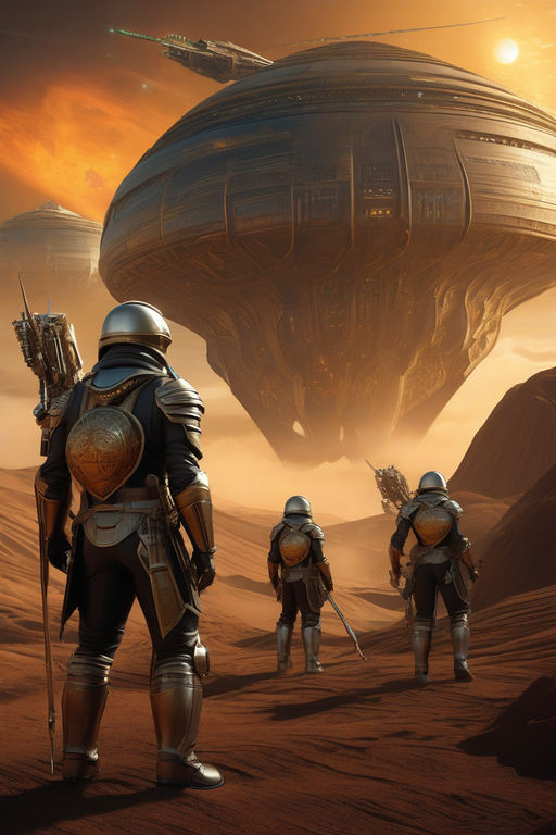 The Three Musketeers against aliens in Space. Sci-Fi by Сергей Васильев ...