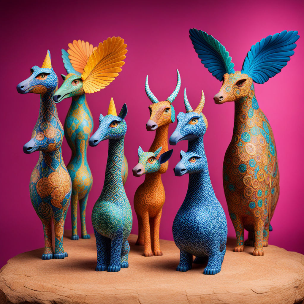 THE JUDGMENT OF PARIS IN ALEBRIJE STYLE by Frank Morlock - Playground