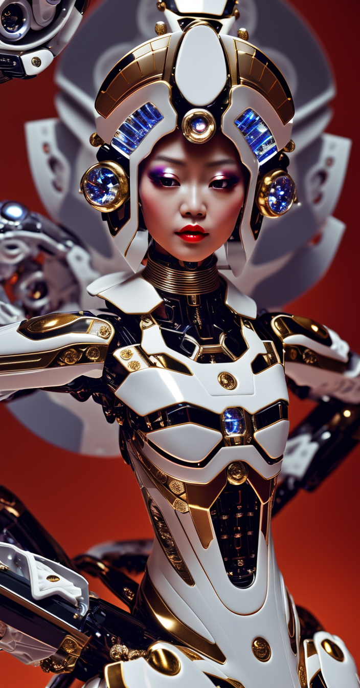 "Gynoid Elegance" by Satori Canton by Satori Canton - Playground