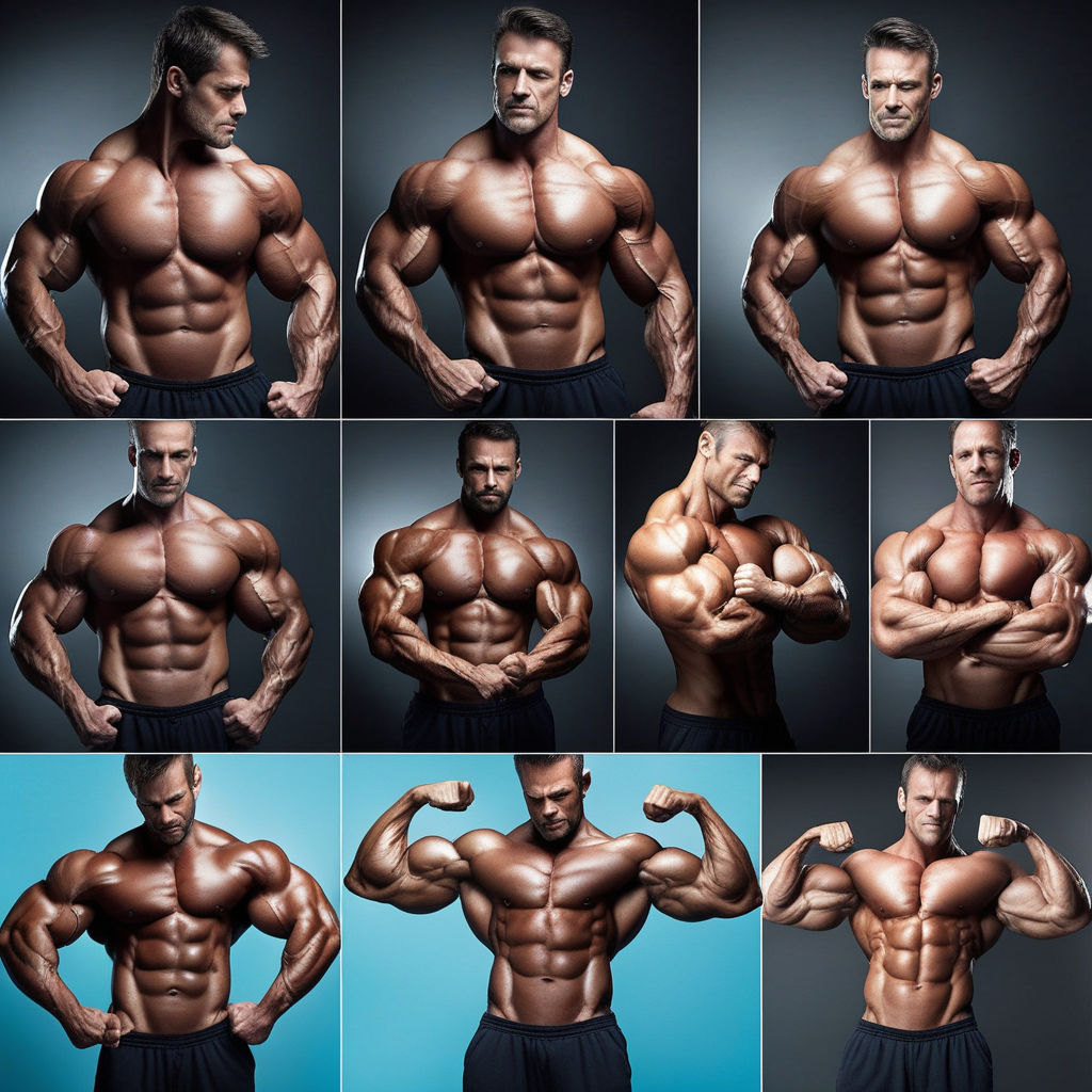 Sequence Scenes of muscular men flexing ever-growing-biceps by ... Sequence Scenes of muscular men flexing ever-growing-biceps by ...