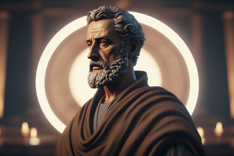 IMAGE OF A STOIC MAN by Antonio Pereira - Playground