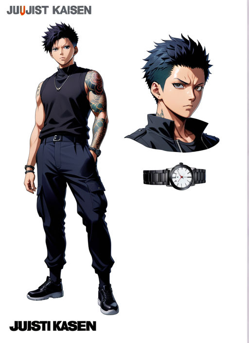 (jujutsu kaisen character by Ruan Gustavo - Playground