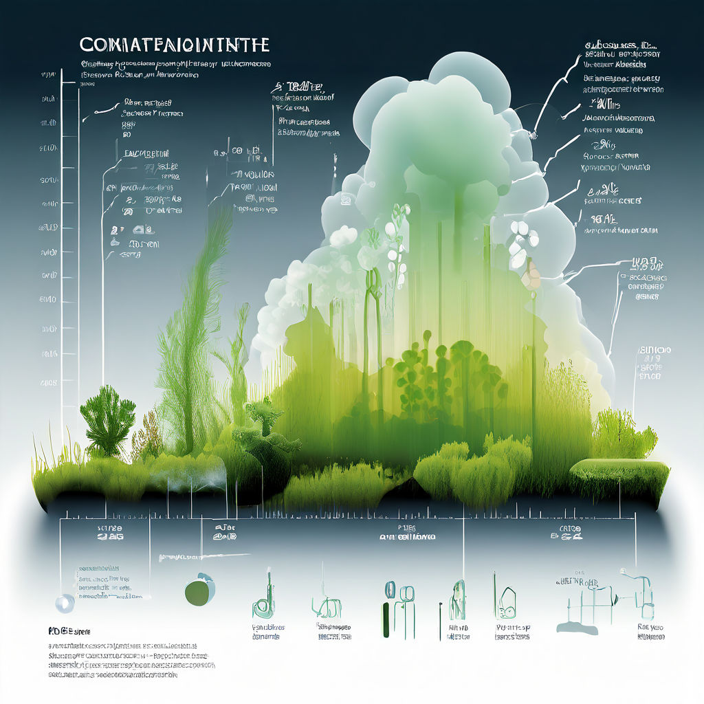 Infographic illustrating optimal algae growth parameters by GUNASRI J R ...