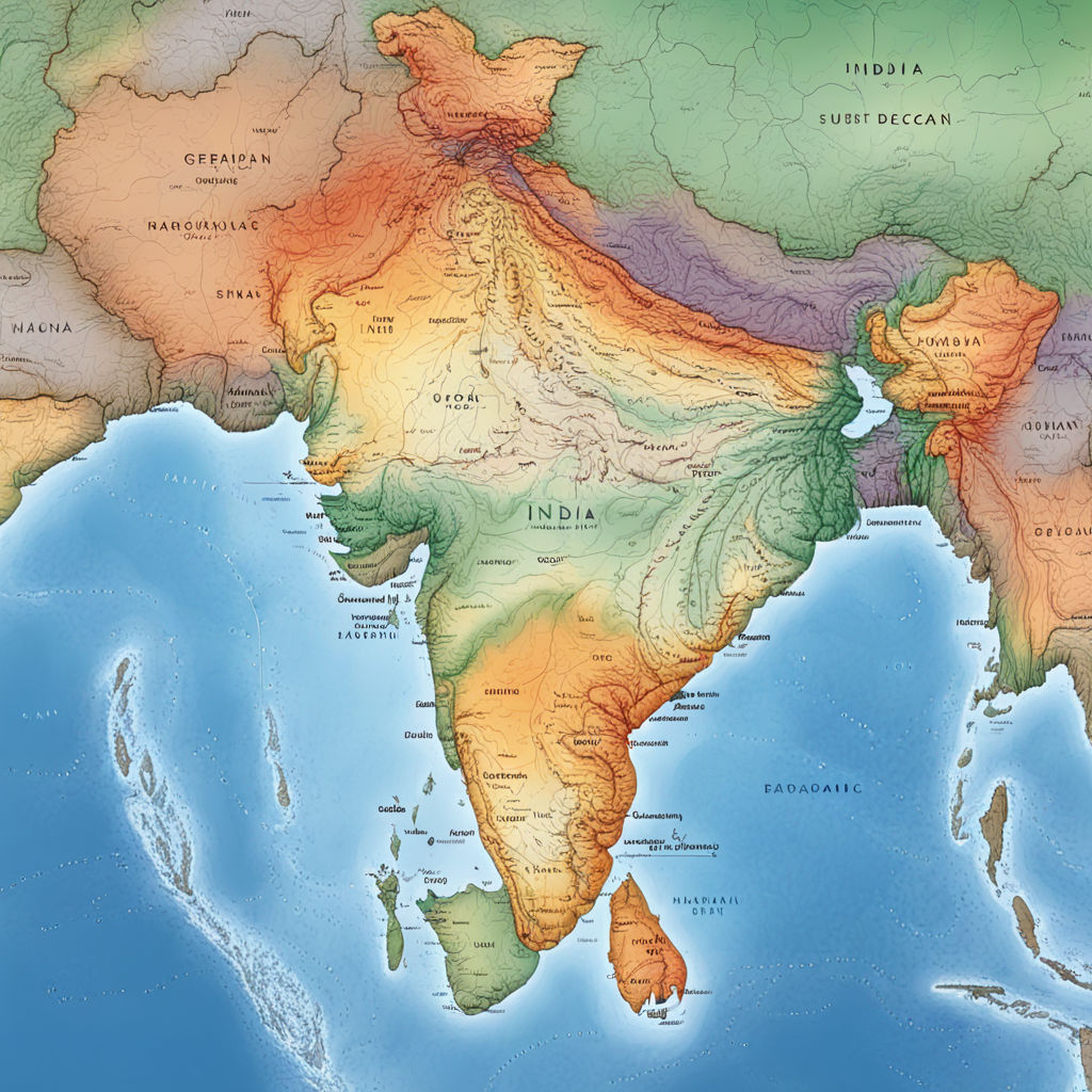 Map of India by Garv s - Playground