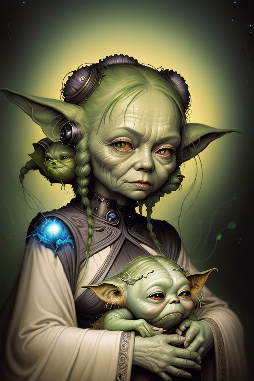 Mother Yoda by Catrocks - Playground