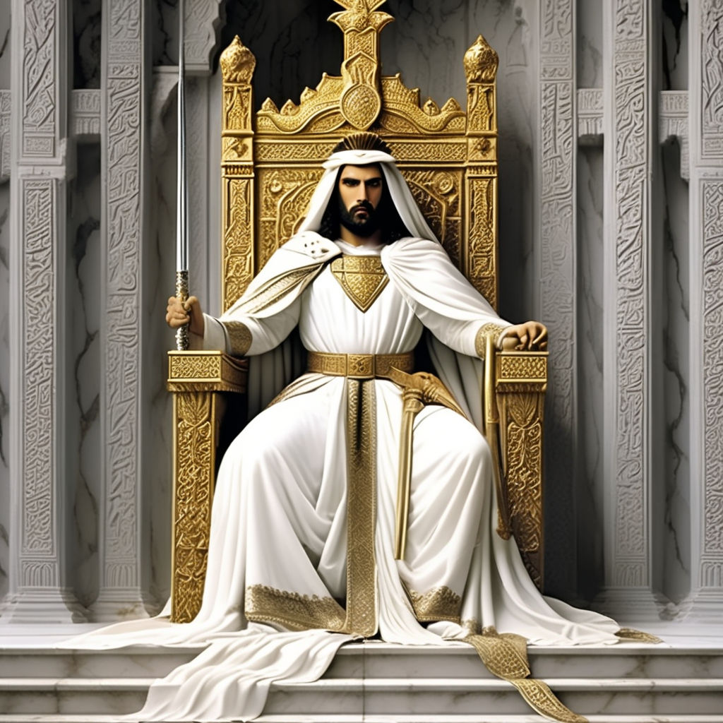 How does the symbolism of Kürşad plunging his sword into the... by ...